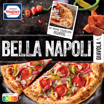 pizza Bella Napoli diavola Doos 430 gram Difs